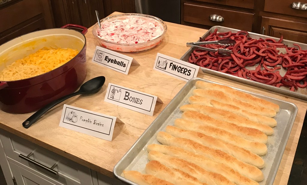 Easy Halloween Dinner - Dina's Diner